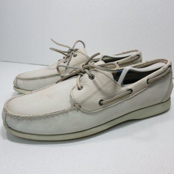 Rockport | Shoes | Rockport Genuine Handsewn Leather Deck Boat Shoes ...